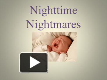 PPT – Nightime Nightmares 1631 PowerPoint presentation | free to ...