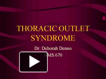 TOS presentation | free to download