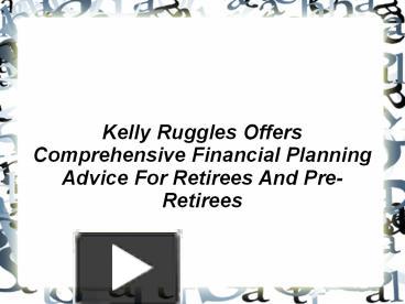 PPT – Kelly Ruggles PowerPoint presentation | free to download - id ...
