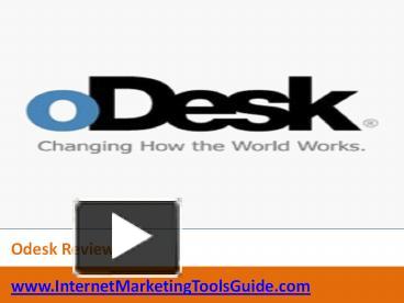 ODesk Review presentation | free to download