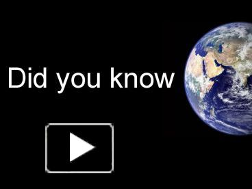 PPT – Did you know PowerPoint presentation | free to download - id ...