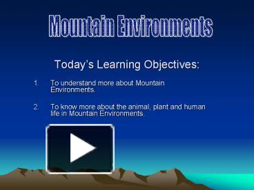 PPT – Todays Learning Objectives: PowerPoint presentation | free to ...