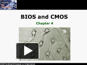 BIOS and CMOS presentation | free to view