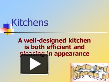 Kitchens presentation | free to view