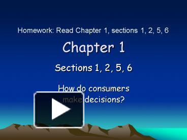 PPT – Sections 1, 2, 5, 6 PowerPoint presentation | free to view - id ...