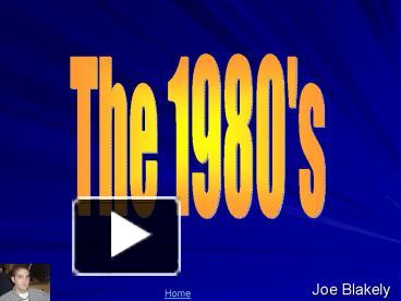 Joe Blakely presentation | free to download