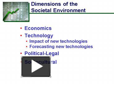 PPT – Dimensions of the Societal Environment PowerPoint presentation ...