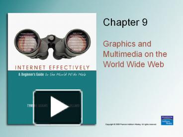PPT – Graphics and Multimedia on the World Wide Web PowerPoint ...