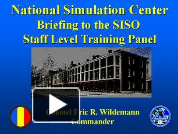 PPT – NSC Command Brief PowerPoint presentation | free to view - id ...