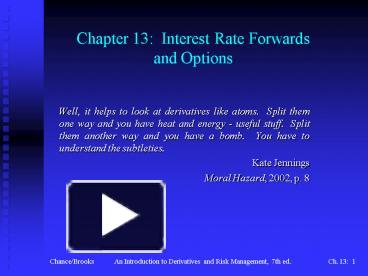 PPT – Ch. 13: 1 PowerPoint presentation | free to view - id: 2d659-N2VkN