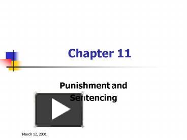 PPT – Punishment and PowerPoint presentation | free to view - id: 2e183 ...