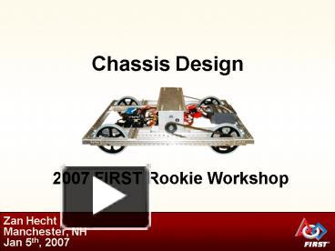 PPT – Chassis Design PowerPoint presentation | free to download - id ...