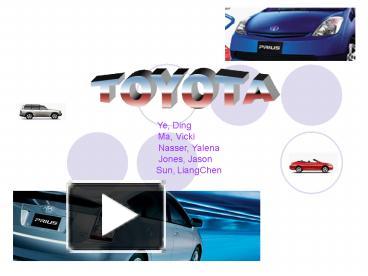 TOYOTA presentation | free to view