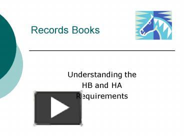 PPT – Records Books PowerPoint presentation | free to view - id: 2f3c5 ...