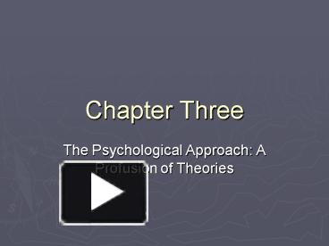 PPT – Chapter Three PowerPoint presentation | free to download - id ...