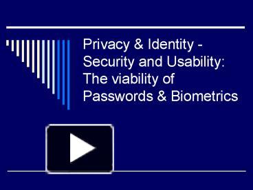 PPT – Privacy PowerPoint presentation | free to download - id: 2fe89-OWM1N