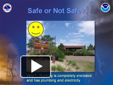 Safe or Not Safe? presentation | free to view