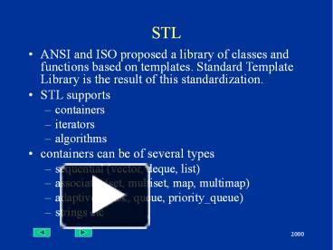 PPT – STL PowerPoint presentation | free to download - id: 3026a-YzQzM