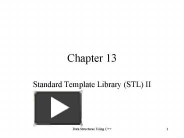 PPT – Standard Template Library STL II PowerPoint presentation | free ...