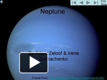 Neptune presentation | free to view