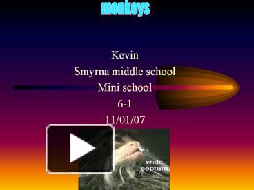 PPT – Kevin PowerPoint presentation | free to view - id: 30af5-M2YzZ