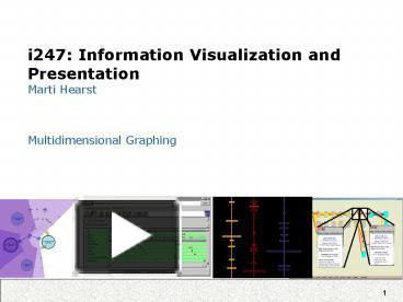 i247: Information Visualization and Presentation Marti Hearst ...