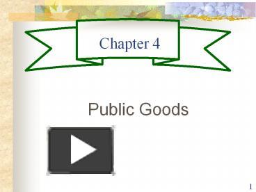 Public Goods presentation | free to download