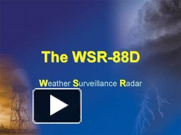 The WSR88D presentation | free to view