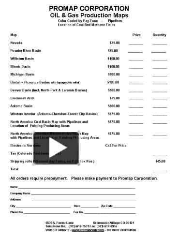 PPT – PROMAP CORPORATION PowerPoint presentation | free to view - id ...