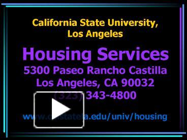 PPT – California State University, PowerPoint presentation | free to ...