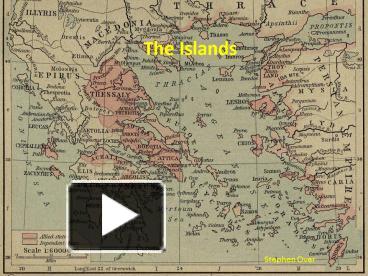 The Islands presentation | free to view