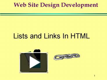 PPT – Web Site Design Development PowerPoint presentation | free to ...