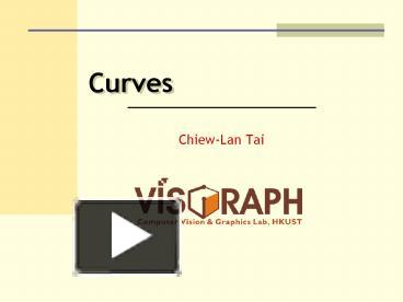 PPT – Curves PowerPoint presentation | free to download - id: 34230-Y2E3O