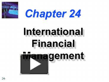 PPT – International Financial Management PowerPoint presentation | free ...