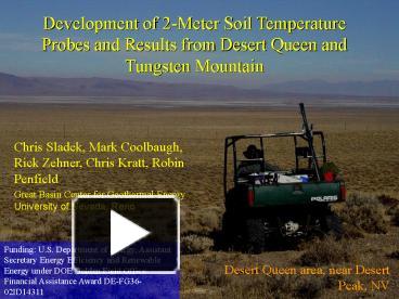 PPT – Chris Sladek, Mark Coolbaugh, Rick Zehner, Chris Kratt, Robin ...