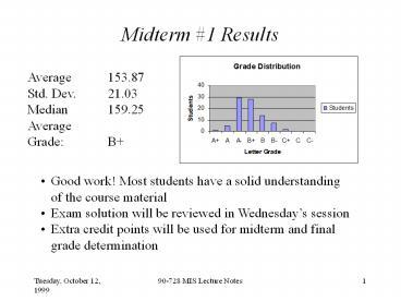 PPT – Midterm PowerPoint presentation | free to download - id: 34cad-ZmJiN