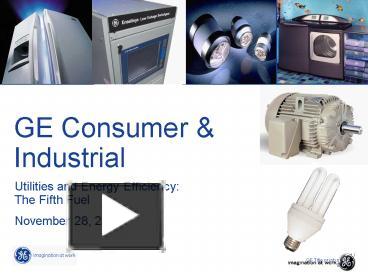 GE PowerPoint Template presentation | free to view
