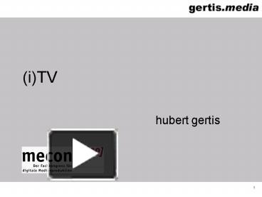 iTV presentation | free to view