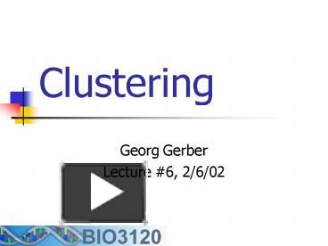PPT – Clustering PowerPoint presentation | free to download - id: 364a9 ...