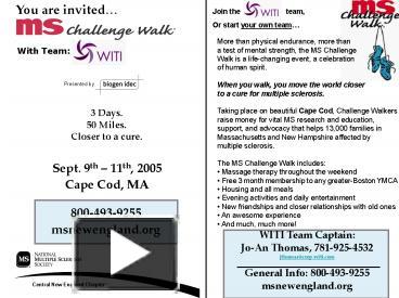 PPT – You are invited PowerPoint presentation | free to download - id ...