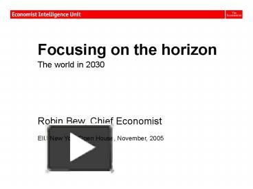 PPT – Focusing on the horizon PowerPoint presentation | free to view ...