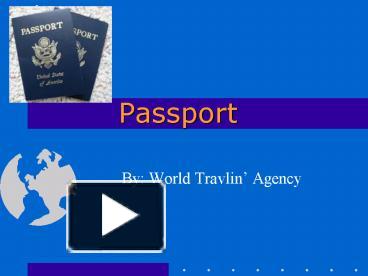 Passport presentation | free to view