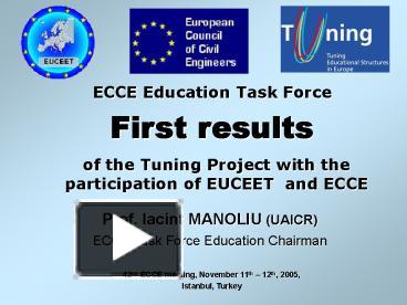 PPT – ECCE Education Task Force PowerPoint presentation | free to view ...