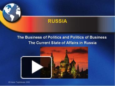 RUSSIA presentation | free to view