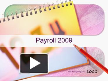 Payroll presentation | free to view