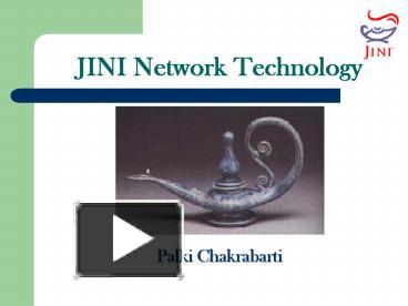 JINI Network Technology presentation | free to download