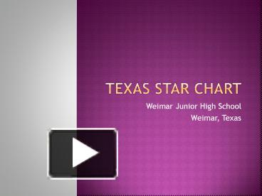 PPT – Texas Star Chart PowerPoint presentation | free to view - id ...