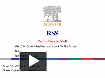 PPT – RSS PowerPoint presentation | free to view - id: 381e4-ODBkN
