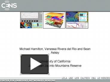 PPT – Database, GIS, and Visualization Tools PowerPoint presentation ...
