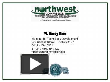 PPT – W. Randy Rice PowerPoint presentation | free to view - id: 384fe ...